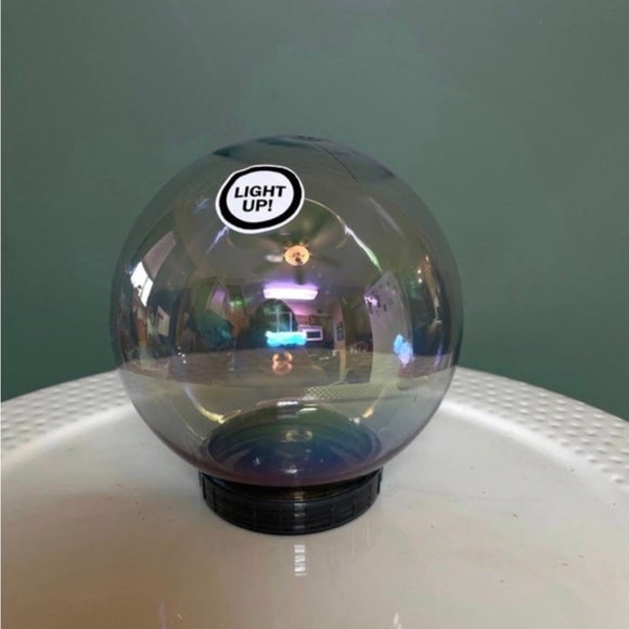 T.J.Maxx | Holiday | Halloween Decor Plastic Led Crystal Ball Light Up ...
